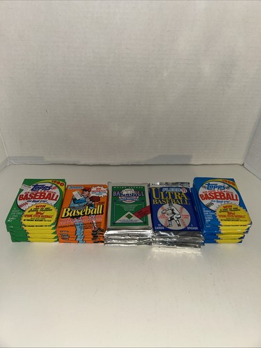 Lot Of 25 Vintage Baseball Packs 1989-1991 Unopened Griffey? | eBay