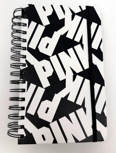 RARE Y2K VICTORIAS SECRET PINK 2018-2019 Planner Journal Black White ...