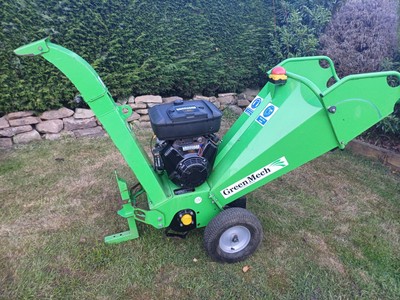Greenmech CS100 Professional wood chipper Shredder 18HP V-Twin | eBay UK