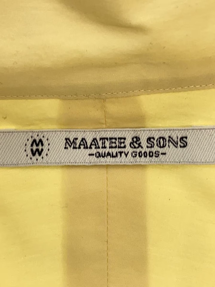 MAATEE & SONS LIAN Strong Twist ZZ Broadcloth Shirt, 3-Count Cotton ...