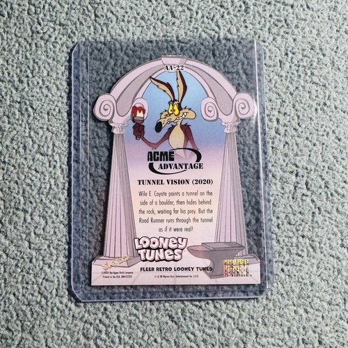 2024 Fleer Retro Looney Tunes Wile E. Coyote & Paint Acme Advantage SSP ...