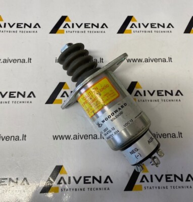 BOMAG 05712910 / Woodward SA-4752-12 Stop Solenoid 12V | eBay