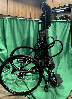 Permobil LifeStand Helium LSA standing wheelchair w/ Spingery wheels ...