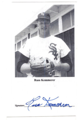 Russ Kemmerer Signed Card / Autographed Baseball Chicago White Sox | eBay