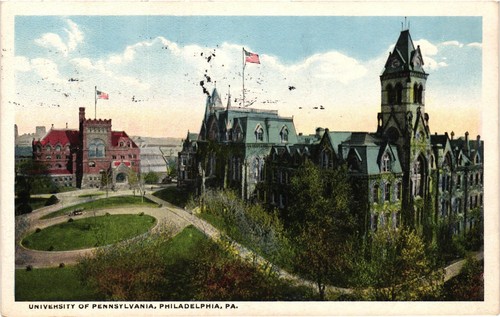 University of Pennsylvania Philadelphia PA Postcard Posted 1918 | eBay