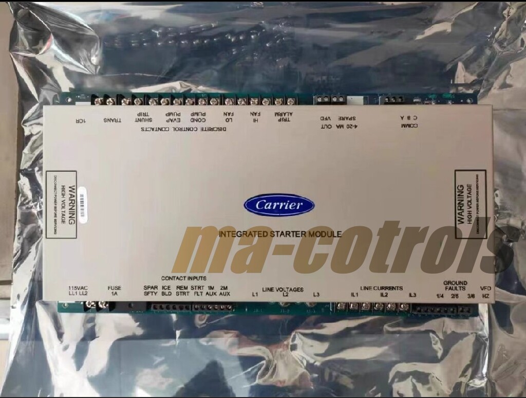 Carrier Cepl130259-07-r Integrated Starter Module HSCI 19xr04012203 for ...