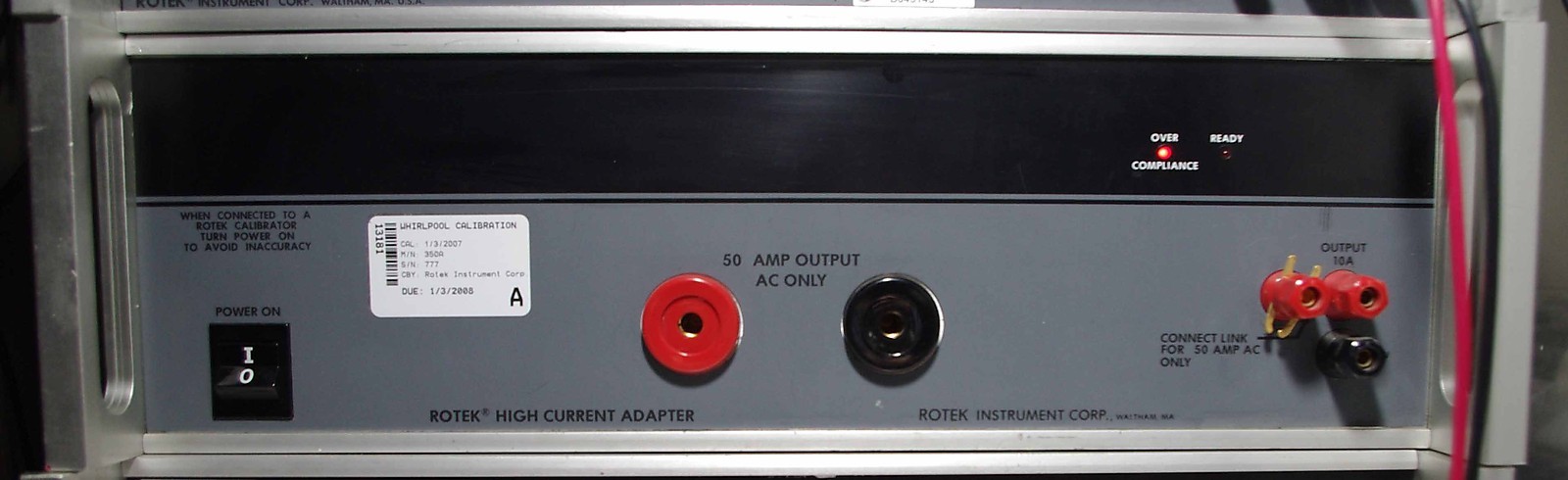 Rotek 4800A AC-DC Volt/AMP/OHM Calibration Standard w/ 360A Wattmeter ...
