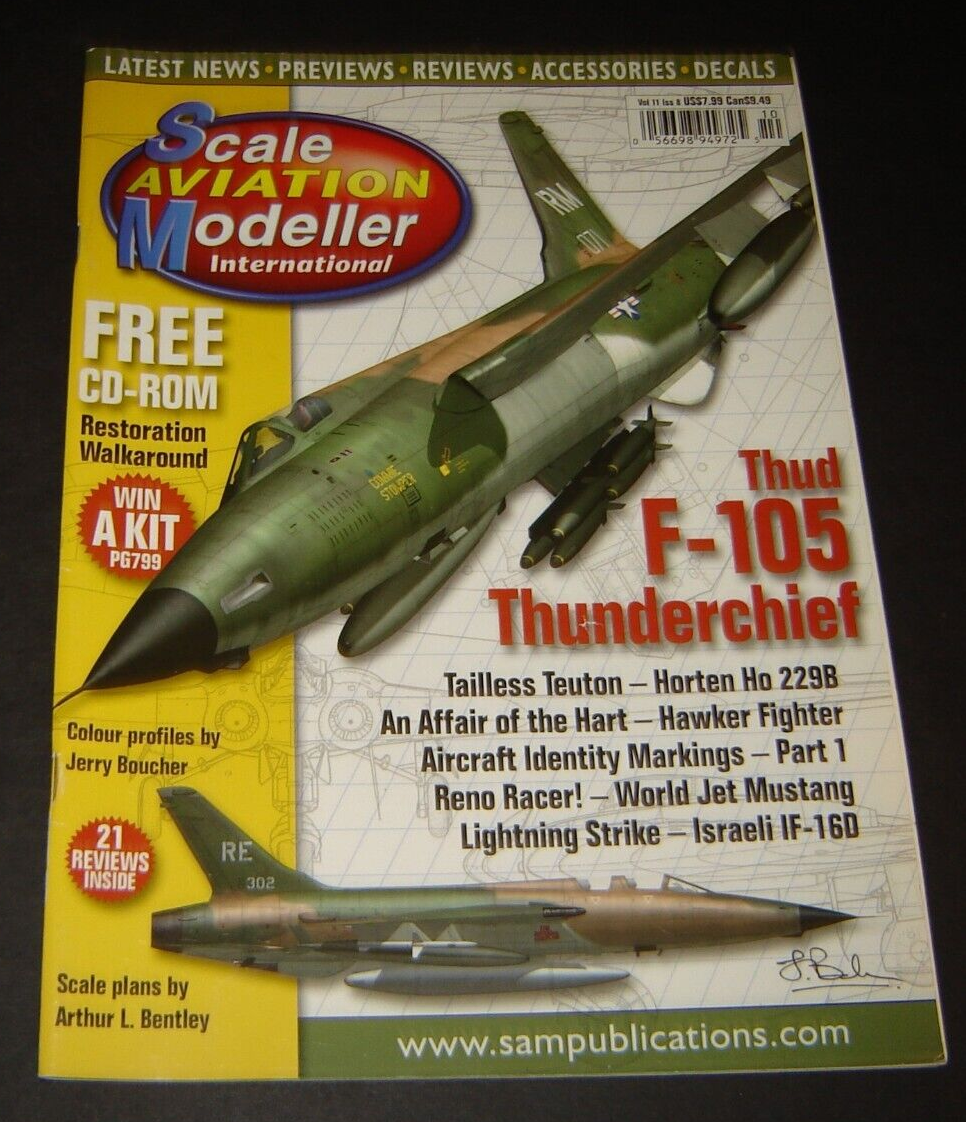 Scale Aviation Modeller International - August 2005 vol. 11 #8 | eBay