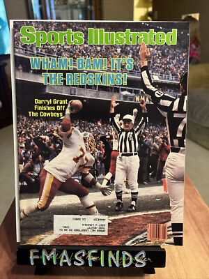 F2 1983 DARRYL GRANT REDSKINS Sports Illustrated Jan 31 | eBay