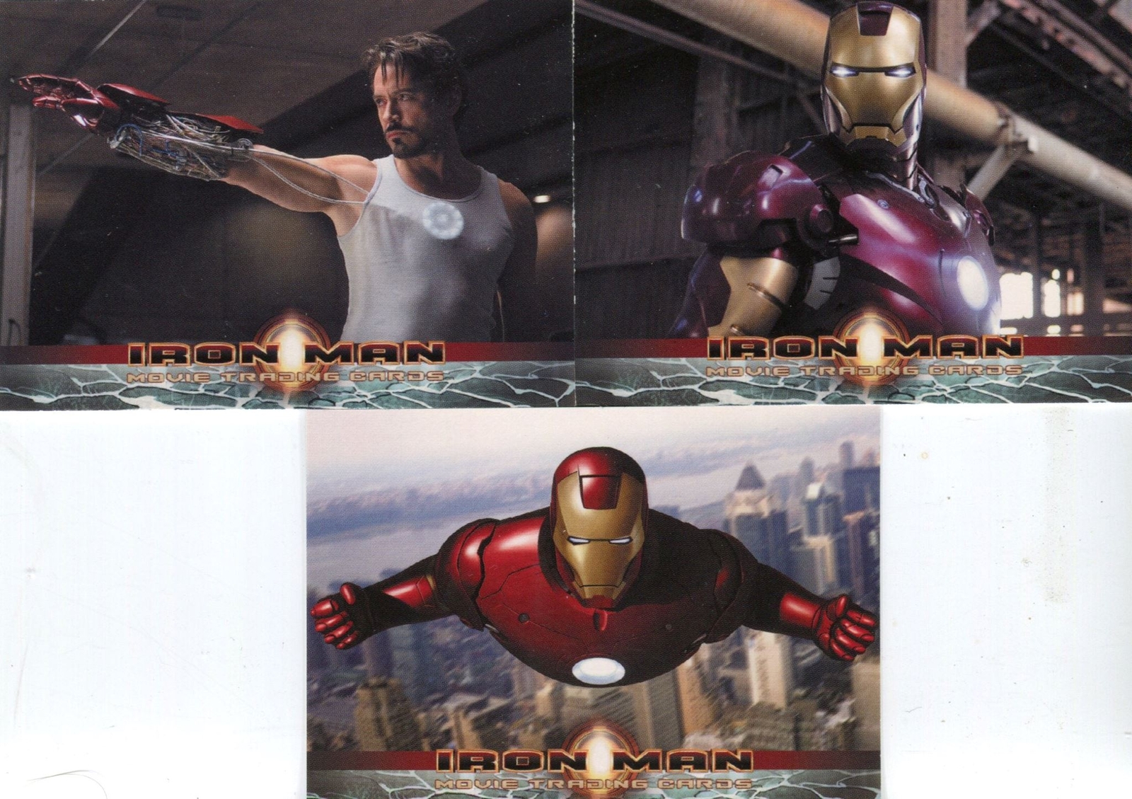 Iron Man Movie Promo Card Set P1 P2 P3 Rittenhouse Archives 2008 | eBay