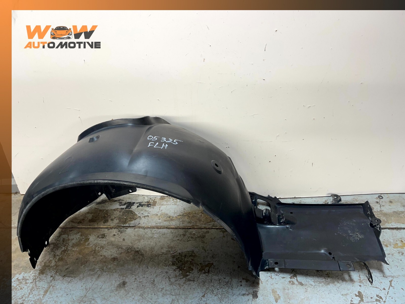 00-06 BMW E46 325Ci 330Ci FRONT LEFT SIDE FENDER LINER SPLASH SHIELD ...