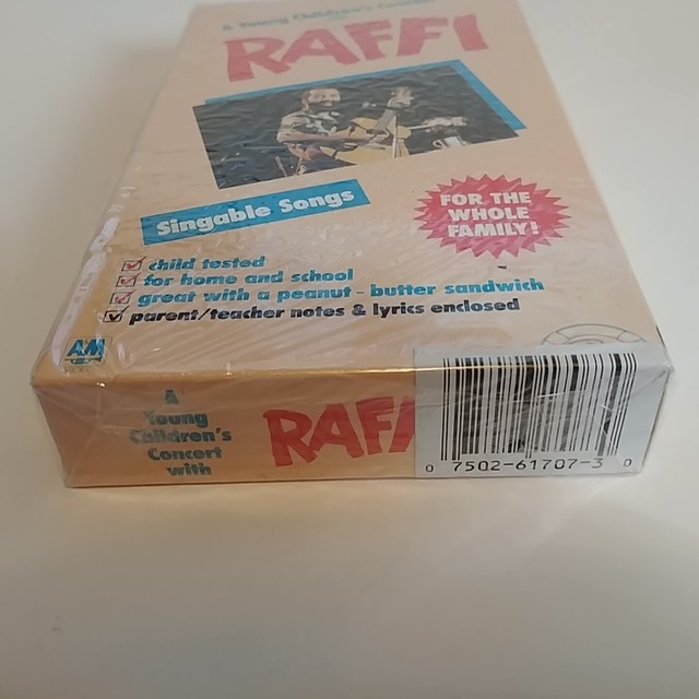 Raffi - A Young Childrens Concert With Raffi (VHS, 1987) for sale ...