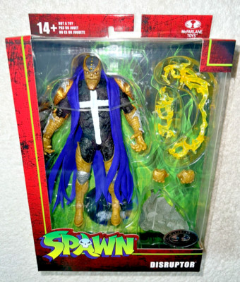 MCFARLANE SPAWN DISRUPTOR PLATINUM EDITION **NEW HARD TO FIND** | eBay