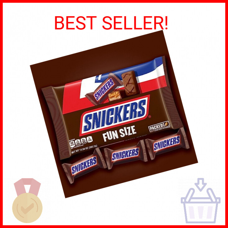 SNICKERS NFL Football Fun Size Milk Chocolate Candy Bars, 10.59 oz Bag ...