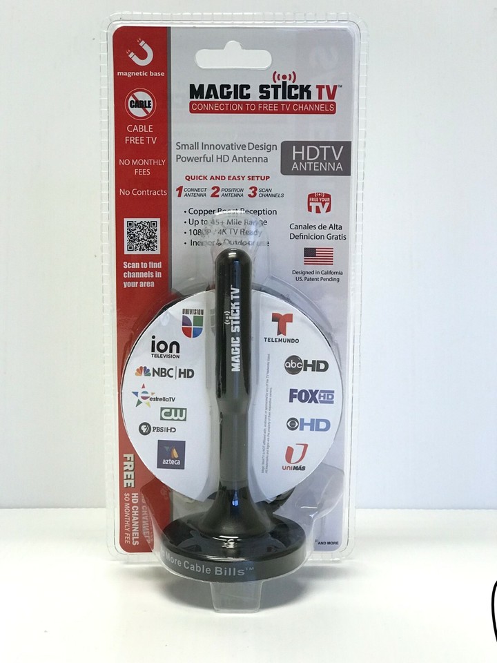 Magic Stick TV HDTV Antenna Fire Stick TV 4k As Seen On TV Clear HD ...