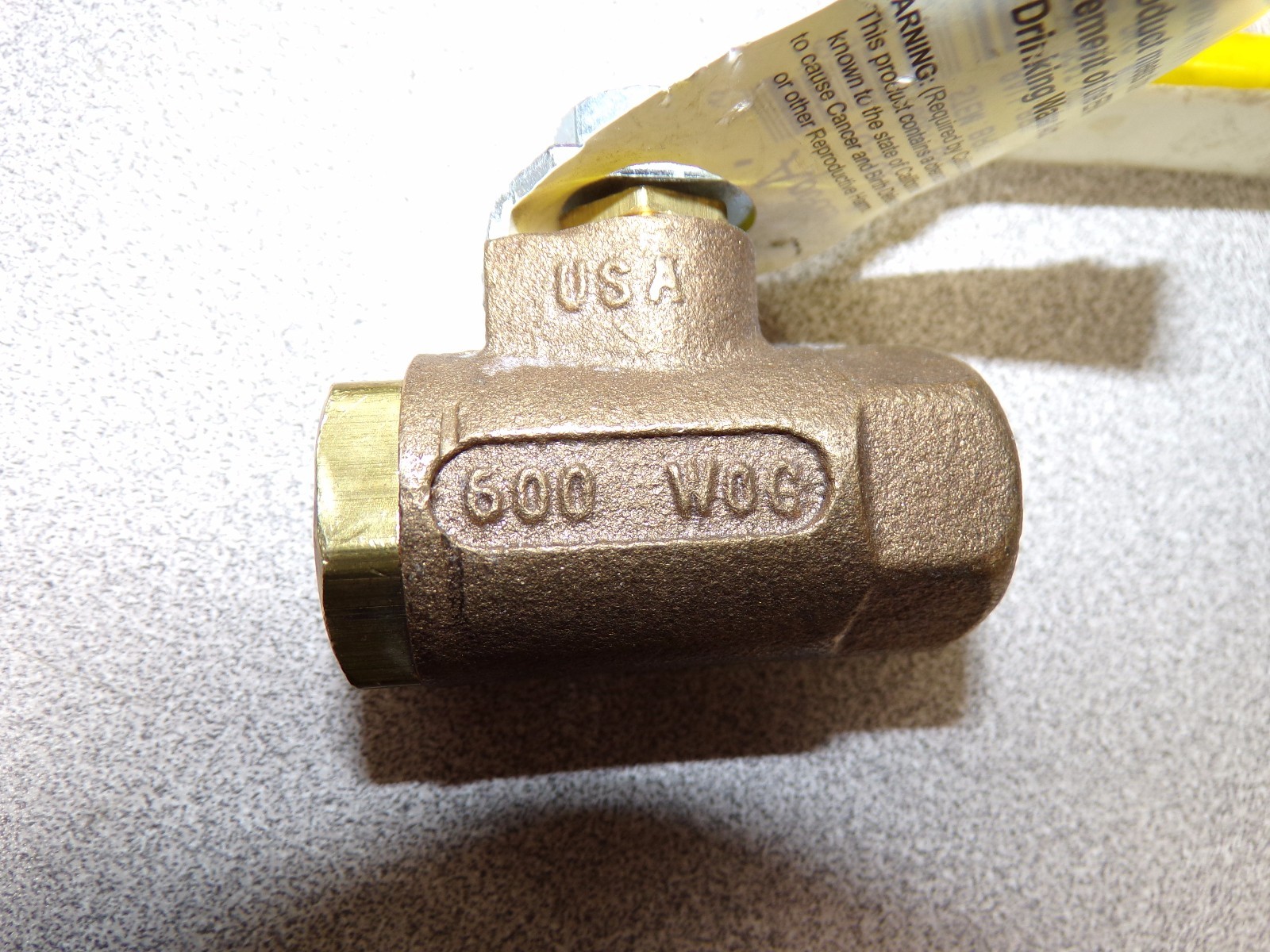 APOLLO Bronze B584 FNPT x FNPT Ball Valve, Lever, 3/8" Pipe Size (k) | eBay