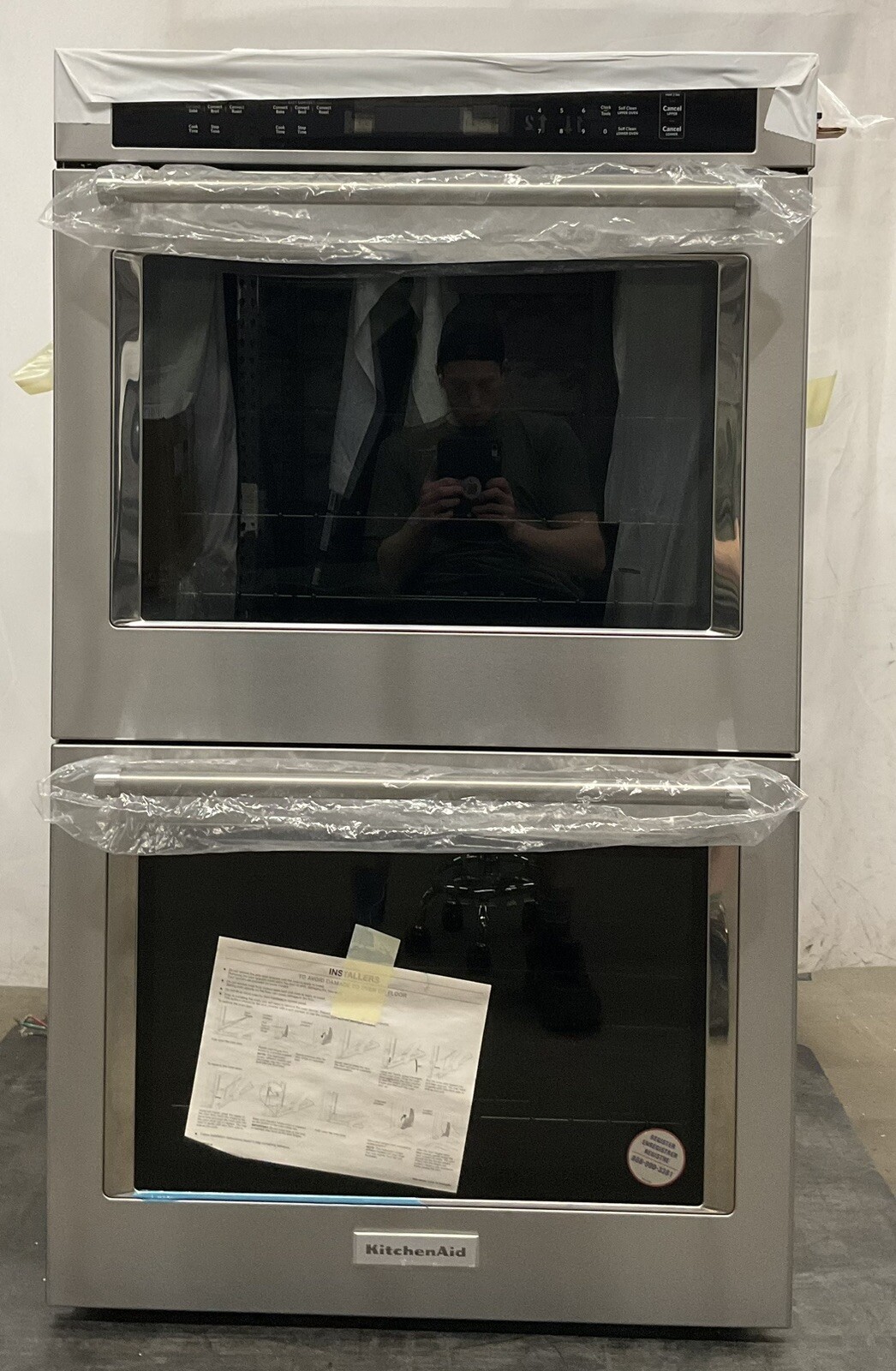 KitchenAid 30" KODE500ESS Built-In Double Wall Oven SS