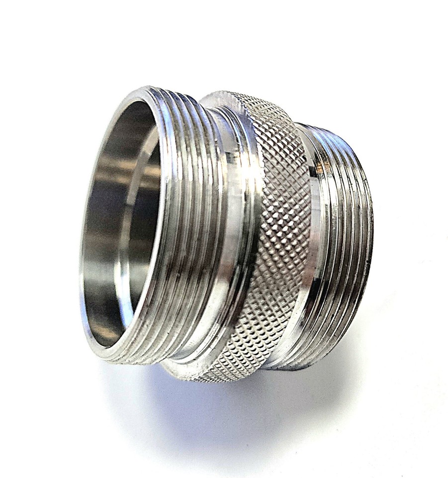 Maglite Flashlight D Cell "COUPLED" Extension Tube 7.5" TITANIUM, Heavy ...