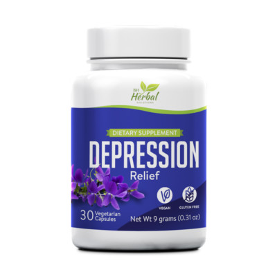 Depression Relief - Mood Enhancer - Naturally Feel Upbeat - Anti ...