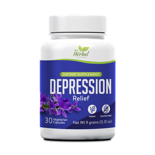 Depression Relief - Mood Enhancer - Naturally Feel Upbeat - Anti ...