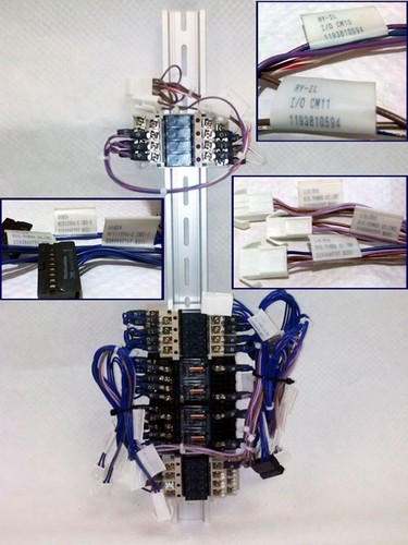 TEL Tokyo Electron Signal Tower Unit 5 Power Relay Blocks, Used | eBay
