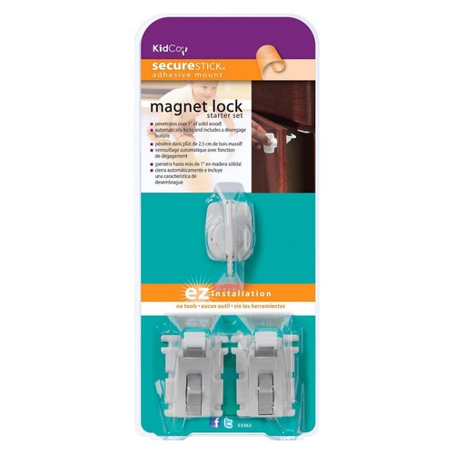 Kidco Adhesive Mount Magnetic Cabinet Locks | Cabinets Matttroy