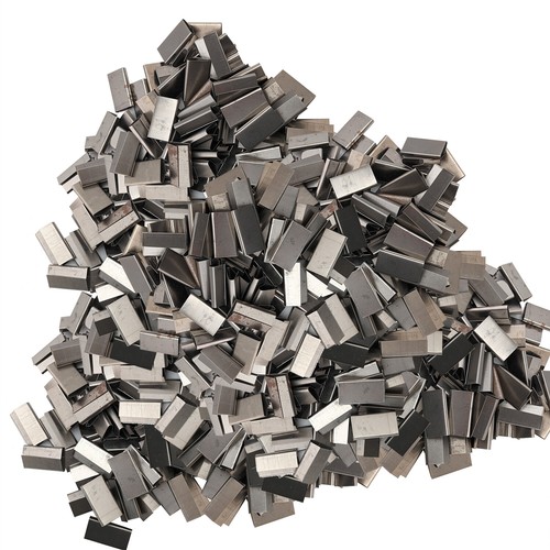 1Kx Metal Clips for Metal/Steel Strap 16-19mm for Heavy Duty Manual ...