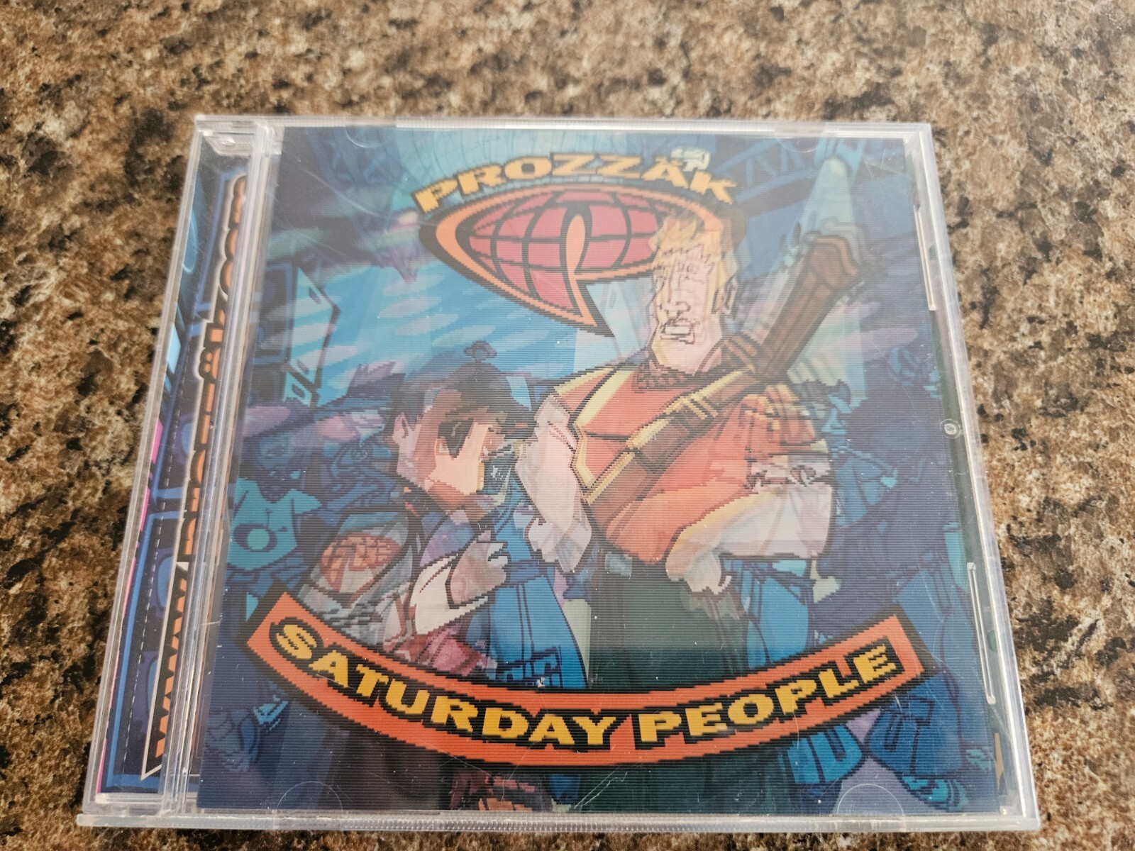 RARE nm! LENTICULAR 2000 CD PROZZAK SATURDAY PEOPLE 12 SONGS 4 VIDEO ...