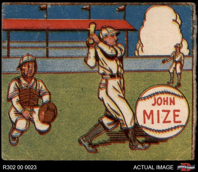 1943 M.P. and Co. John Mize Giants HOF 2 - GOOD | eBay