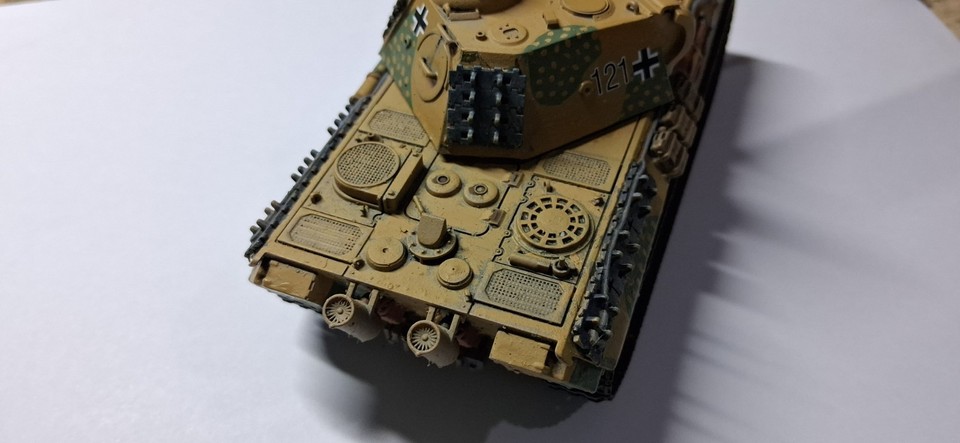 Bolt Action 28mm German Panther Tank. Nicely finished. Creat detail ...