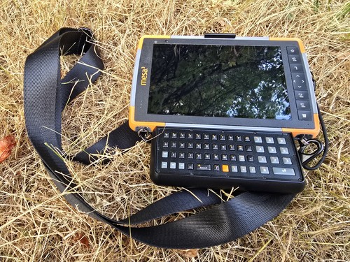 Mesa 3 Rugged Field Computer from Juniper Systems (Keyboard Attachment ...