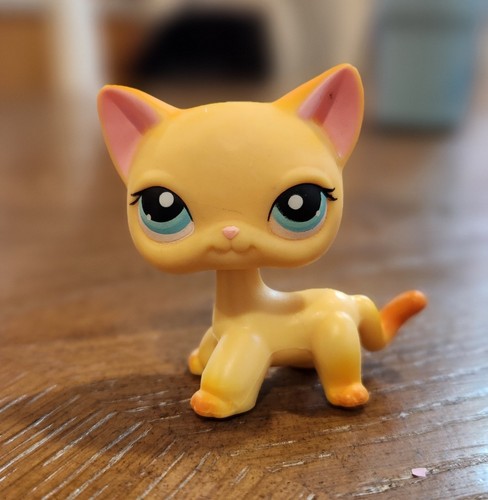 Littlest Pet Shop LPS BROOKE HAYES CAT #339 Short Hair Authentic Hasbro ...