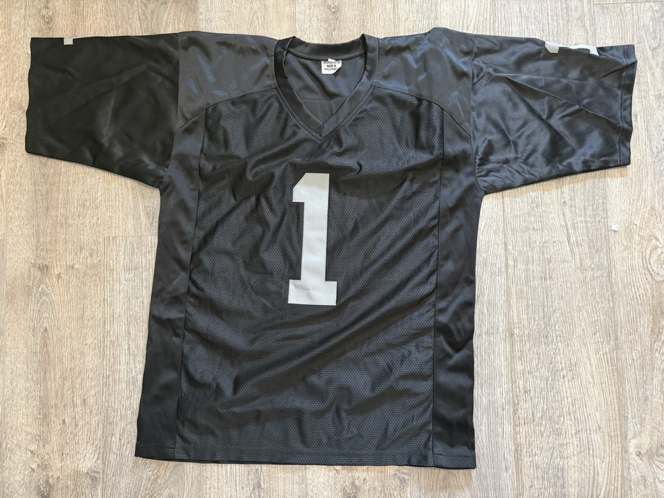 TRE TUCKER SIGNED AUTOGRAPH LAS VEGAS RAIDERS CUSTOM JERSEY BECKETT BAS ...