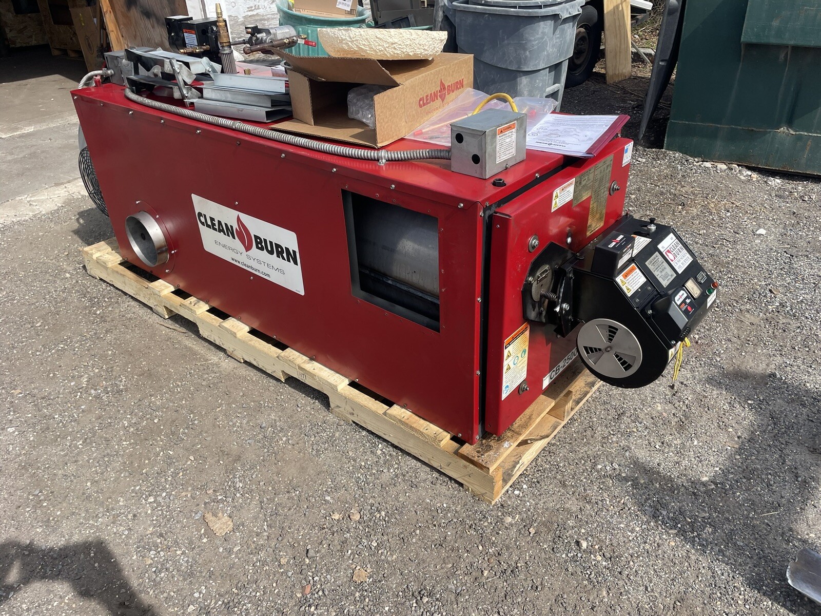 clean burn waste oil heater furnace | eBay