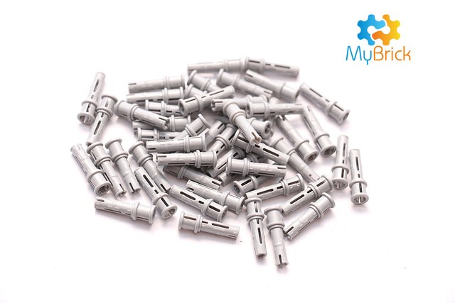 100 LEGO Technic, Pin 3L with Friction Ridges Lengthwise and Stop Bush ...