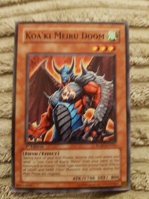 1x YuGiOh TCG Koa'ki Meru Doom RGBT EN026 Trading Card Game | eBay UK