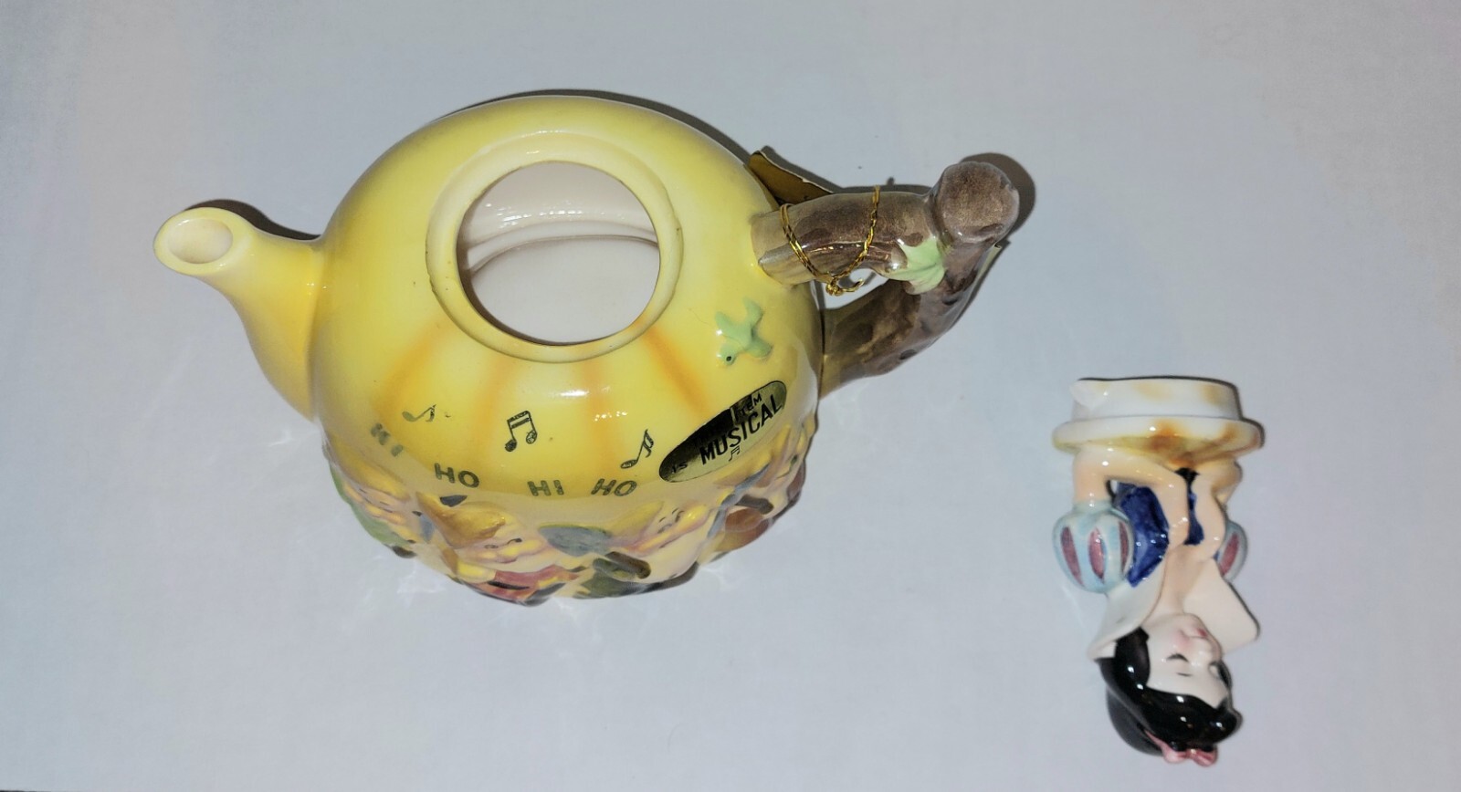Snow White teapot music box Disney productions Enesco functional | eBay