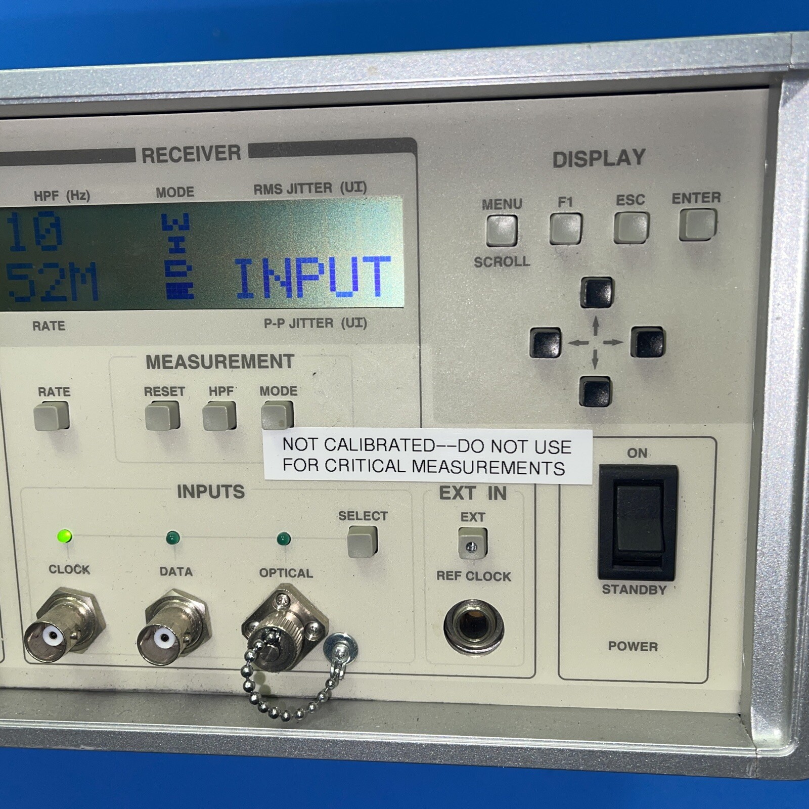Tektronix SJ300E Sonet SDH Jitter Wander Analyzer for sale online | eBay
