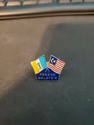 Penang Malaysia Flag Pin, Flag, Label pin cn | eBay