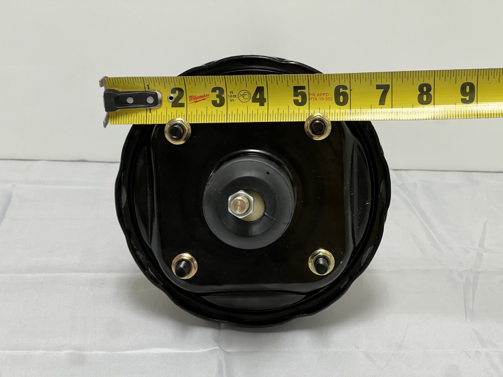 Universal 7" Dual BLACK Power Brake Booster + Milled Master Straight ...