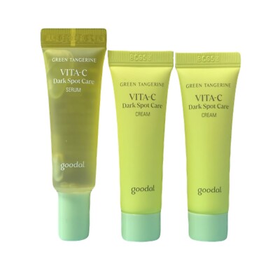 [Goodal] Green Tangerine Vita-c Dark Spot Care Serum & Cream (10ml *3ea) | eBay