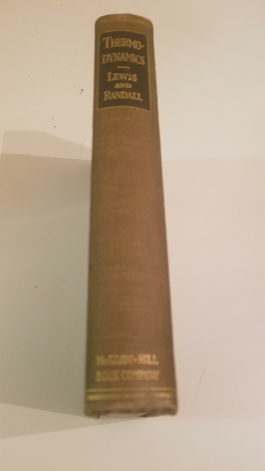 Thermodynamics and The Free Energy Of Chemical Substances by Lewis ...