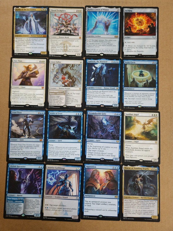 Custom Commander Deck ~ Control ~ Hylda of the Icy Crown ~ 100 Card EDH ...