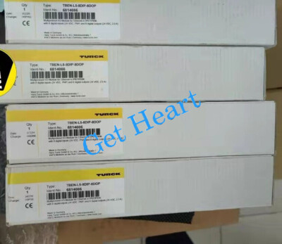 1pcs TURCK TBEN-L5-8DIP-8DOP Compact Ethernet Multiprotocol I/O Module ...