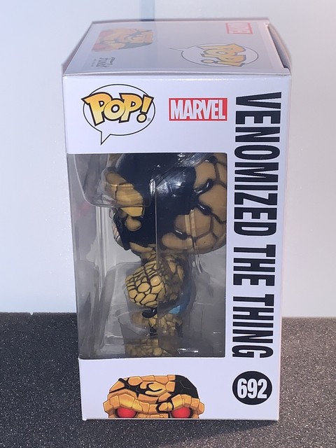 Funko POP! Marvel Venomized The Thing Exclusive Vinyl Figure #692 ...