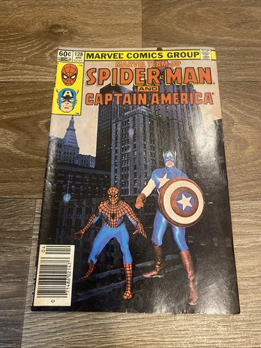 Marvel Team-Up #128 Spider-Man and Captain America Marvel Comics, 1983 ...