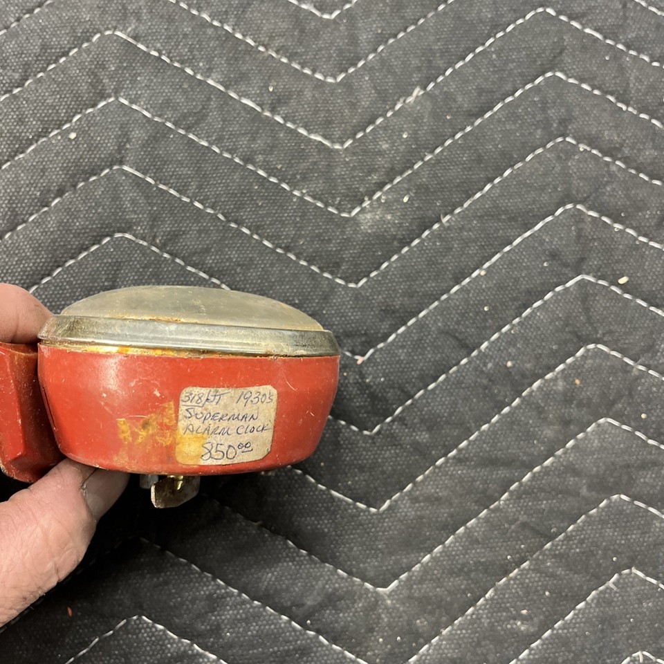 1939 Superman Alarm Clock | eBay