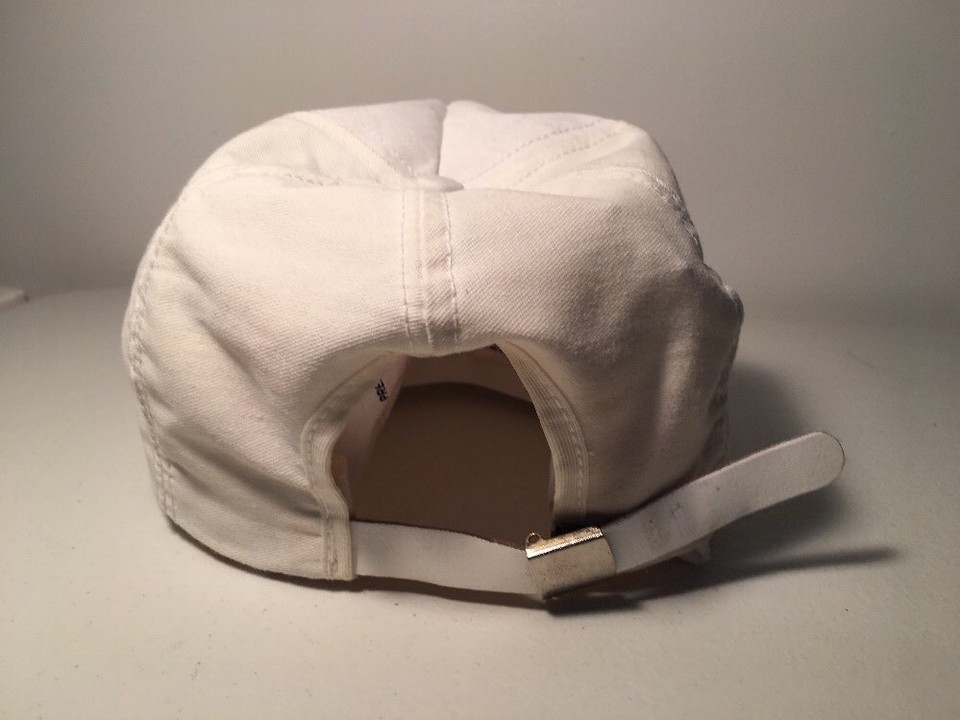 Trucker Hat Vintage UAW-GM Cap "Meeting The Challenge" Leather Strap ...