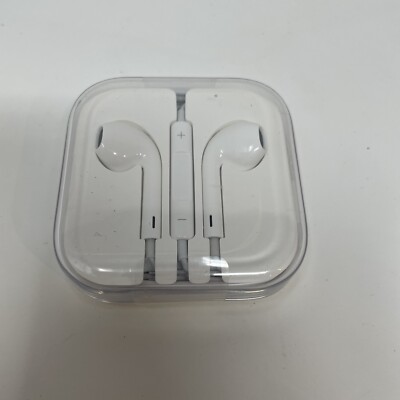 Original OEM Apple Earbuds Wired Earphones 3.5mm jack NEW w/ case | eBay