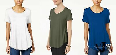 Jm Collection Petite Shirt tail-Hem Top | eBay